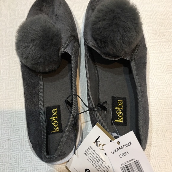 Kooba | Shoes | Nwt Kooba Pom Pom Sneakersslippers | Poshmark